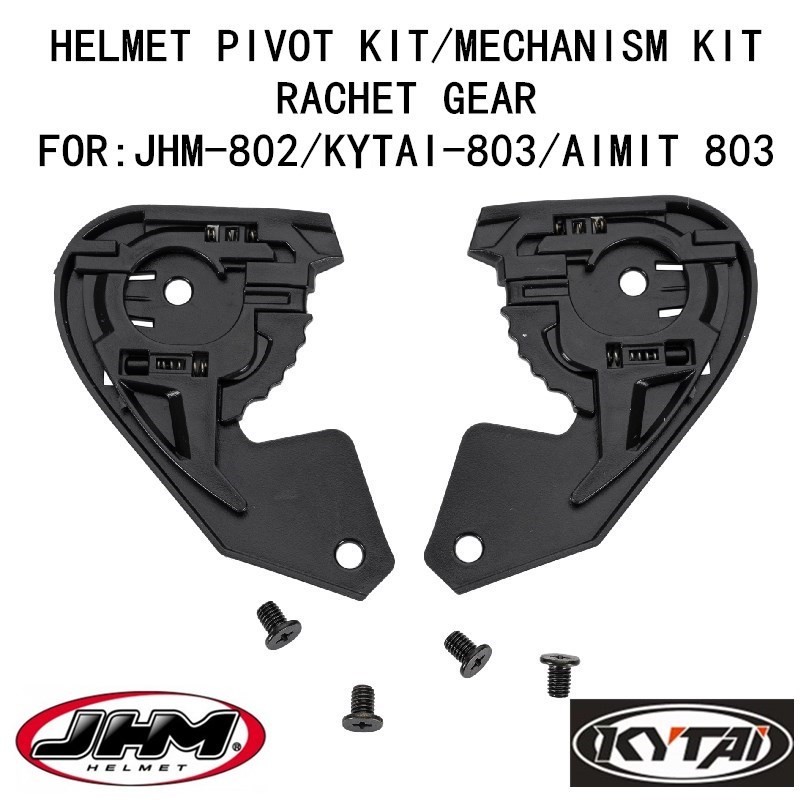 JHM-803 KYTAI AMIT helmet shield base mechanism kit pivot kit | Shopee ...