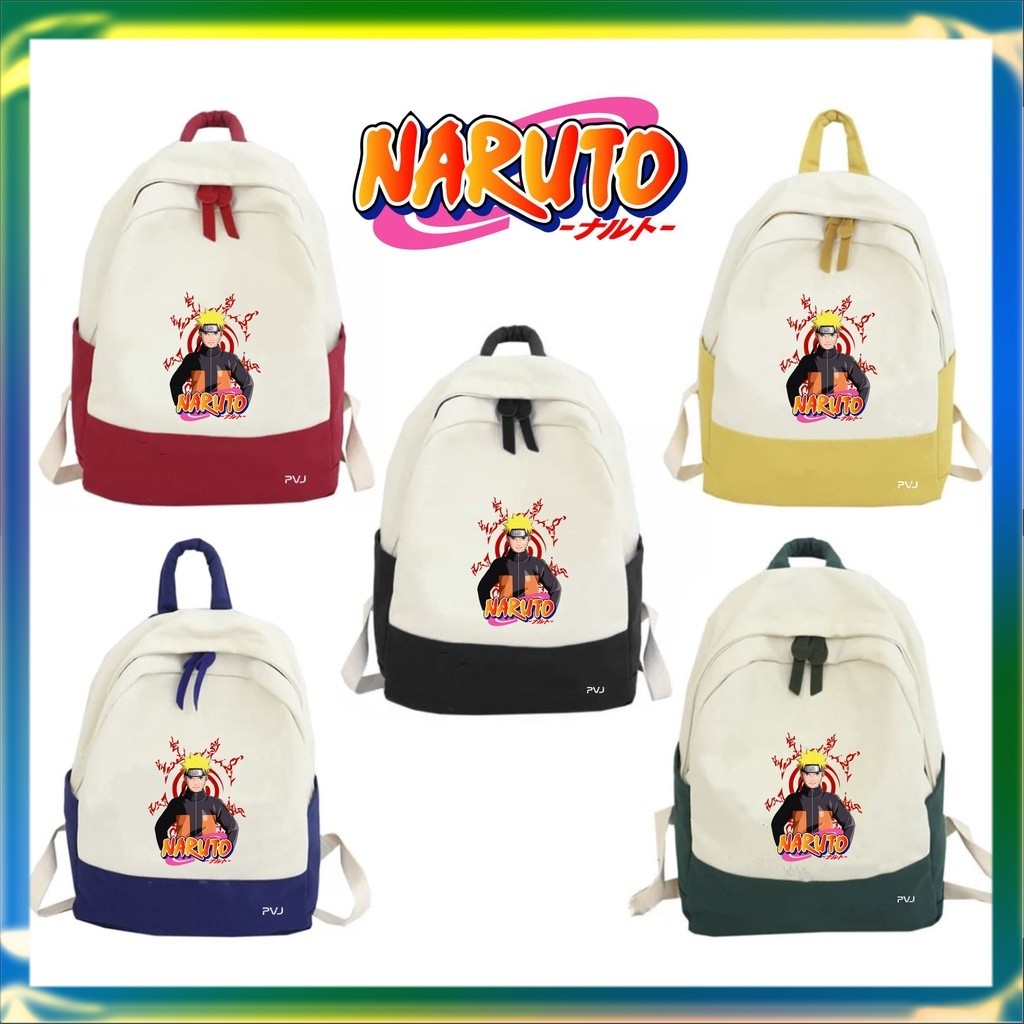 SM Naruto Bags for Elementary School Children School Backpacks for Boys ...