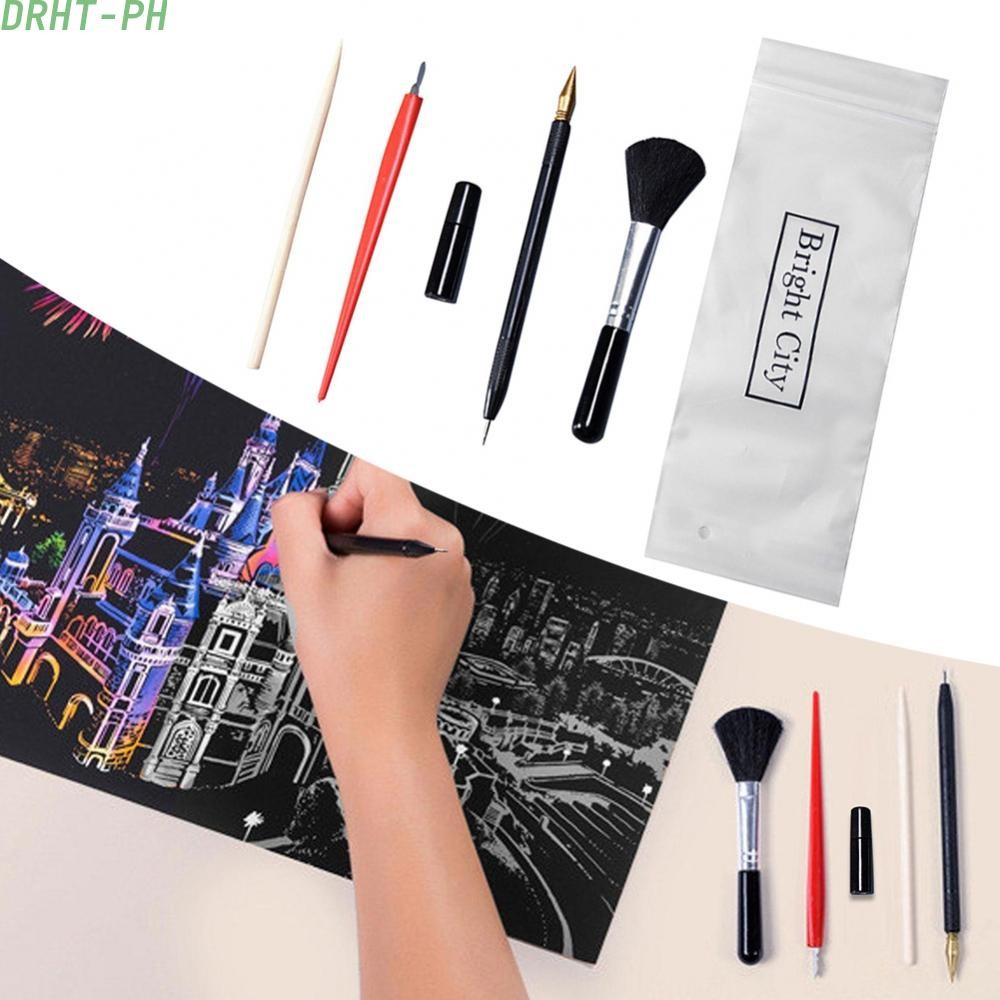 Convenient Scraping Tool Set for DIY Art Design Painting Drawing ...