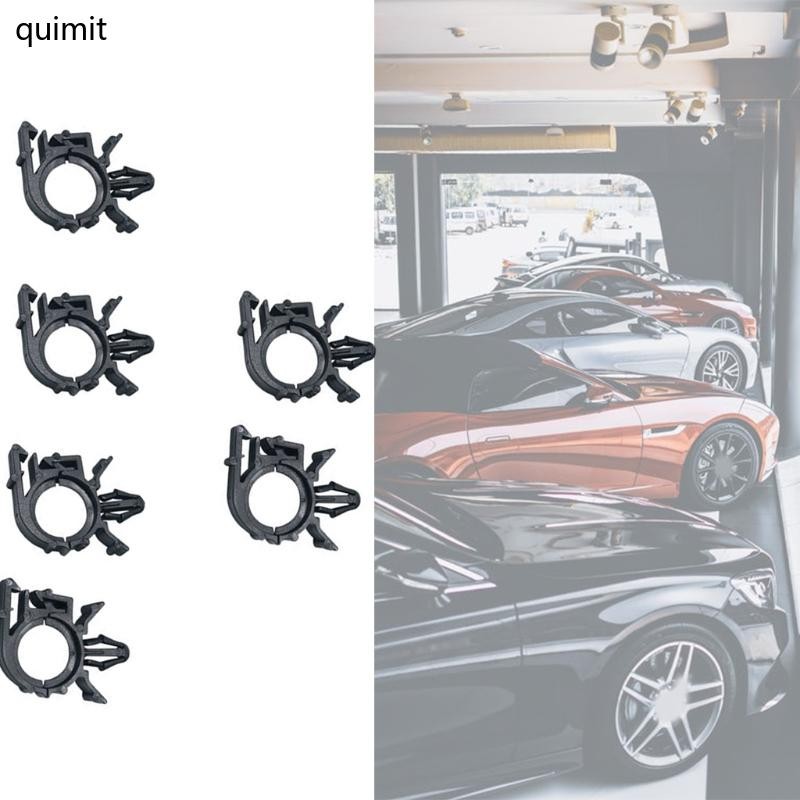 QUIM Car Wire Harness Routing Push Mount Retainer Clip Loom Routing ...