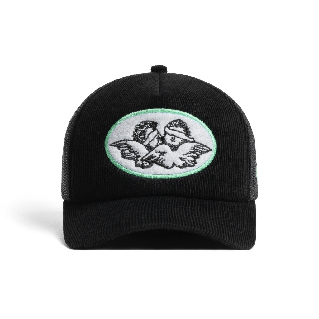KEEPFS | Topi Trucker Corduroy Black | Dust | Shopee Philippines