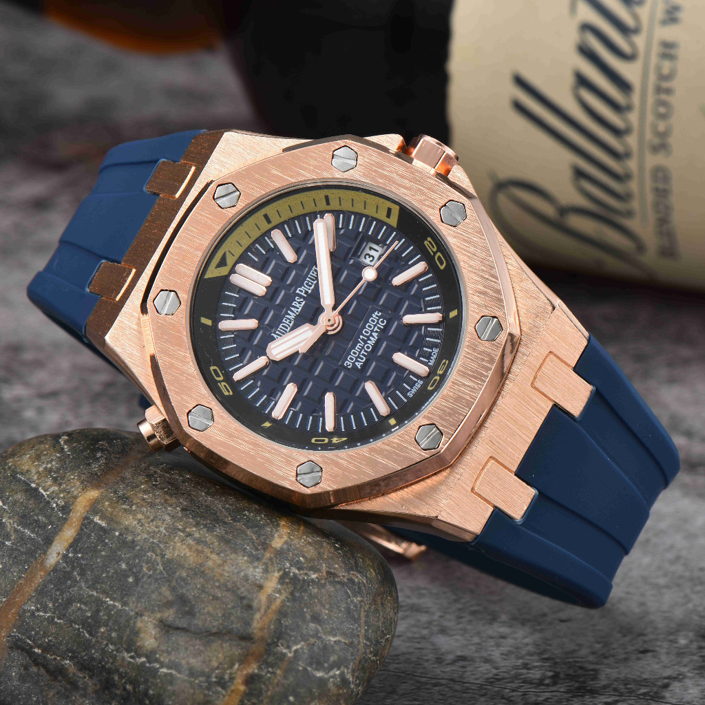 Ap AP yy New Style Watch Quartz Movement Gold Dial Fashion Trend Wrist ...