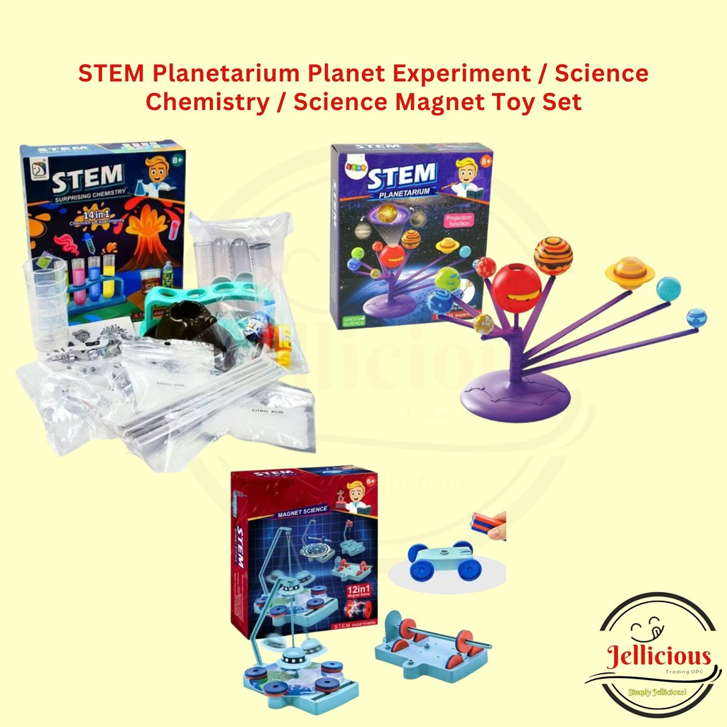 STEM Planetarium Planet Experiment / Science Chemistry / Science Magnet ...