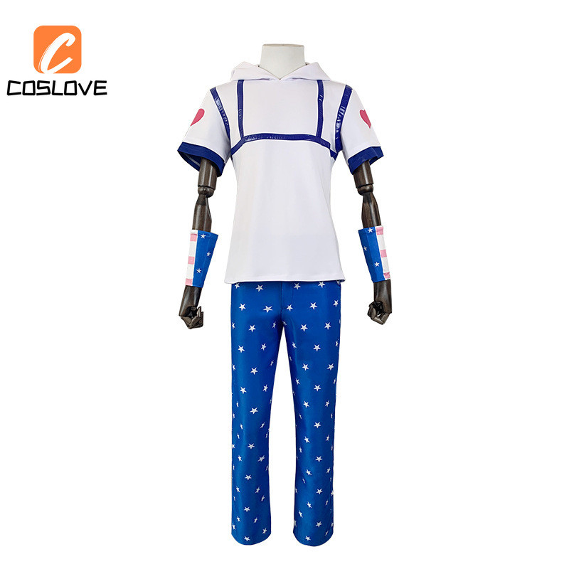 Anime JoJo's Bizarre Adventure Jonathan Joestar Cosplay Clothing Full ...
