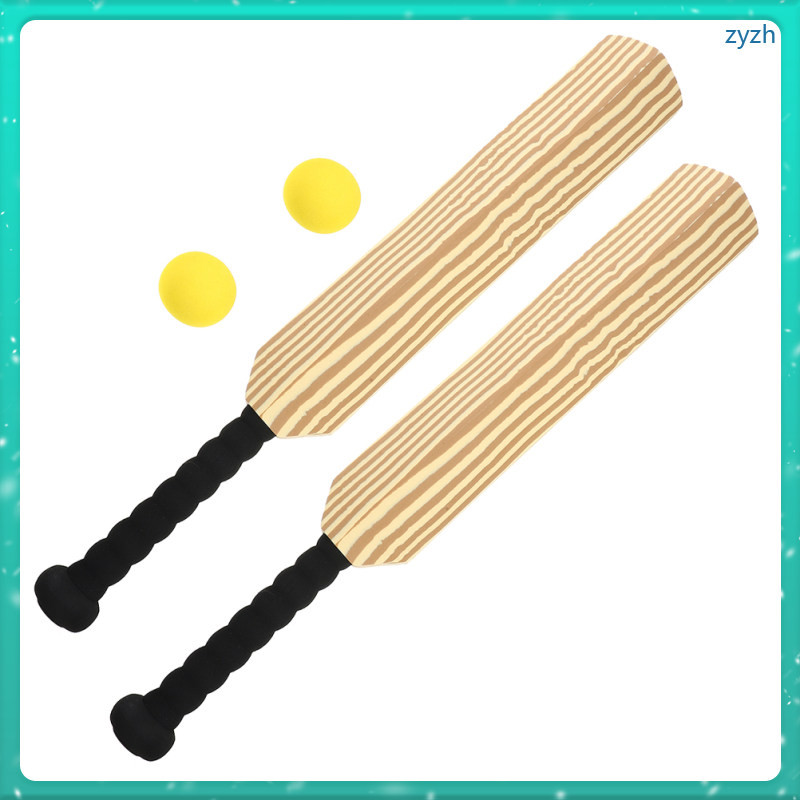 Kids Cricket Bat Foam for Children Mini Baseball Set Vintage Plastic ...