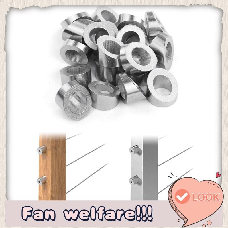 40 Pack 3/8In Stainless Steel Cable Railing Kit Angle Beveled Washer 25 ...