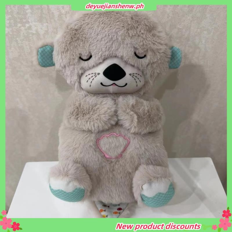 30cm Breathing Motion Musical Baby Doll Plush,Baby Sound Machine Soothe ...