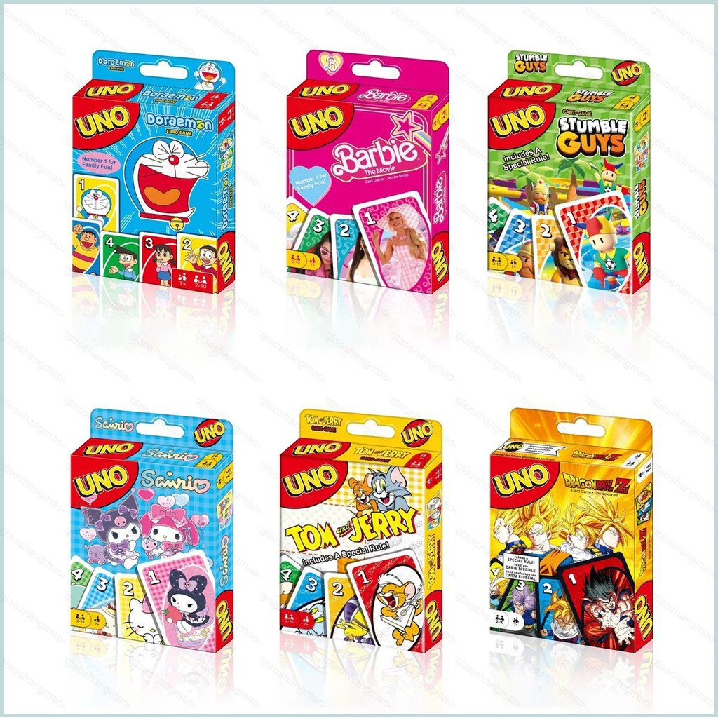 BQ Various Cartoon UNO Cards Brain Development Card Games Multi-person ...