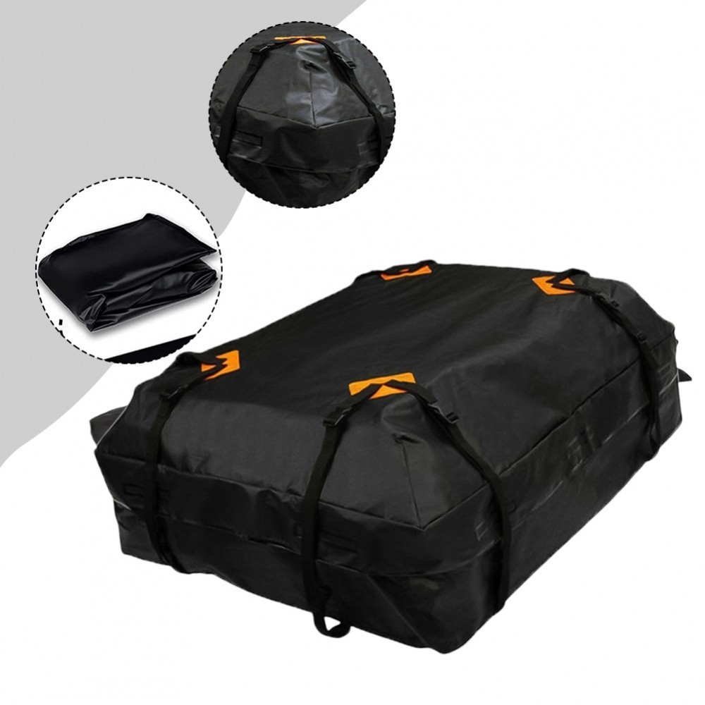 Sleek Design 600D Soft Shell Car Roof Bag with Secure Strap System for ...