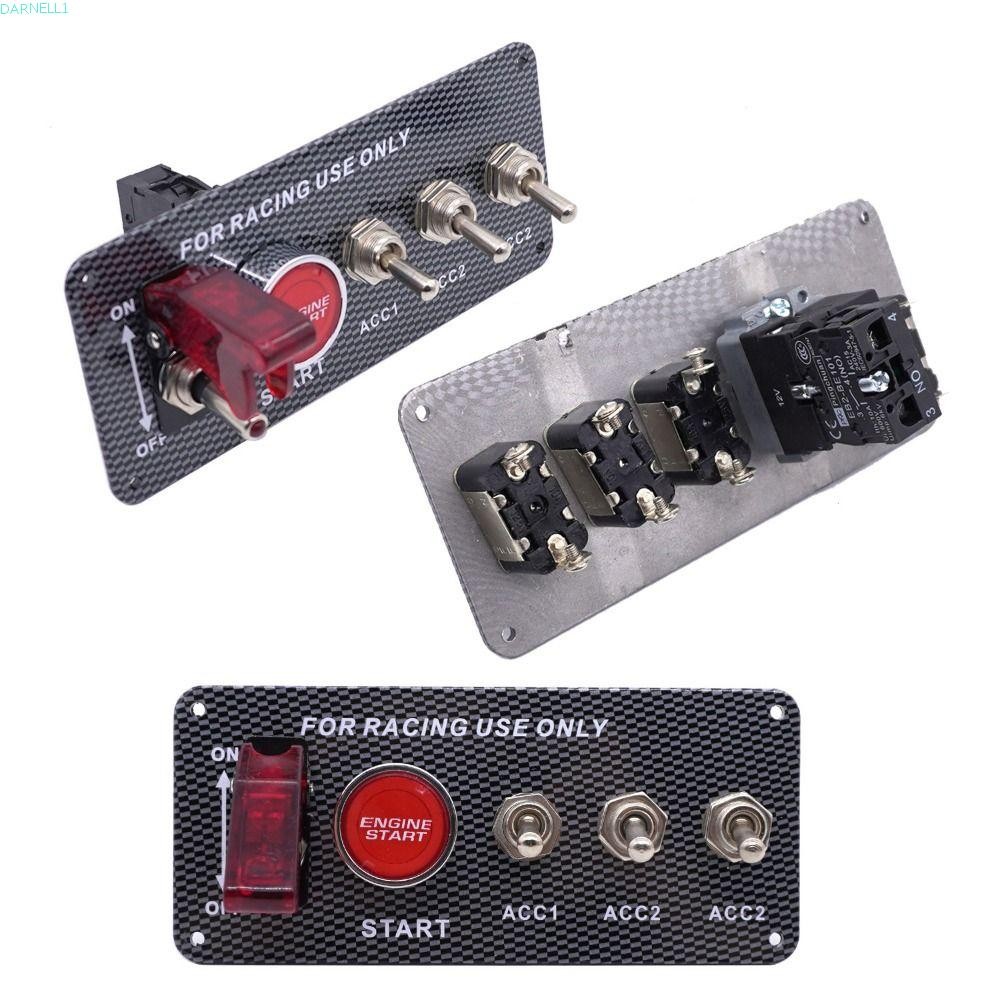 DARNELL1 Toggle Ignition Switch, 12V with LED Light LED Ignition Switch ...