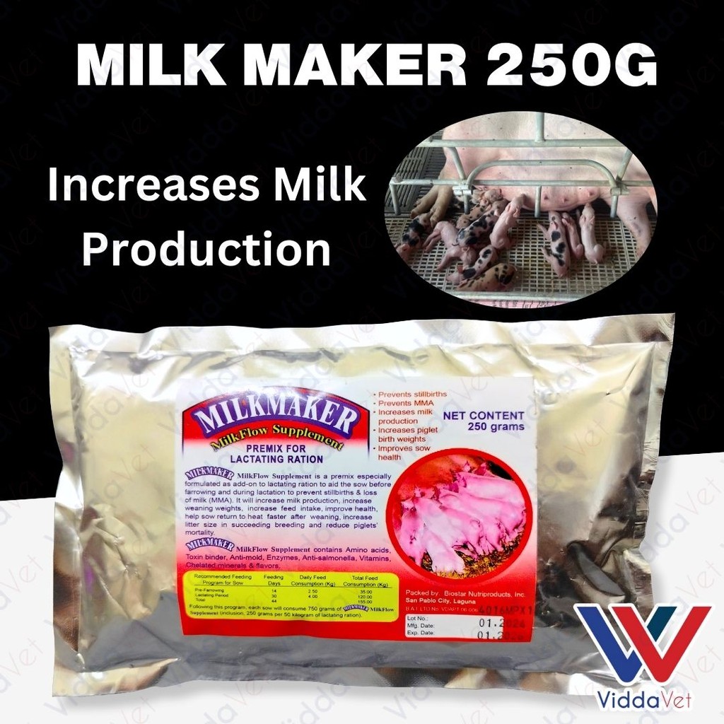 250g Milk Maker Nutritional Milk Powder for Pigs pampaganda at ...