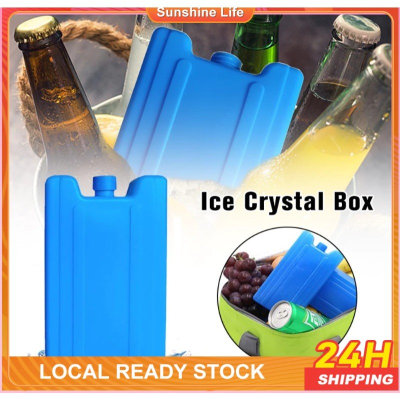 Ice Packs 400ml Reusable Blue Gel Ice Pack Freezer Packs | Shopee ...