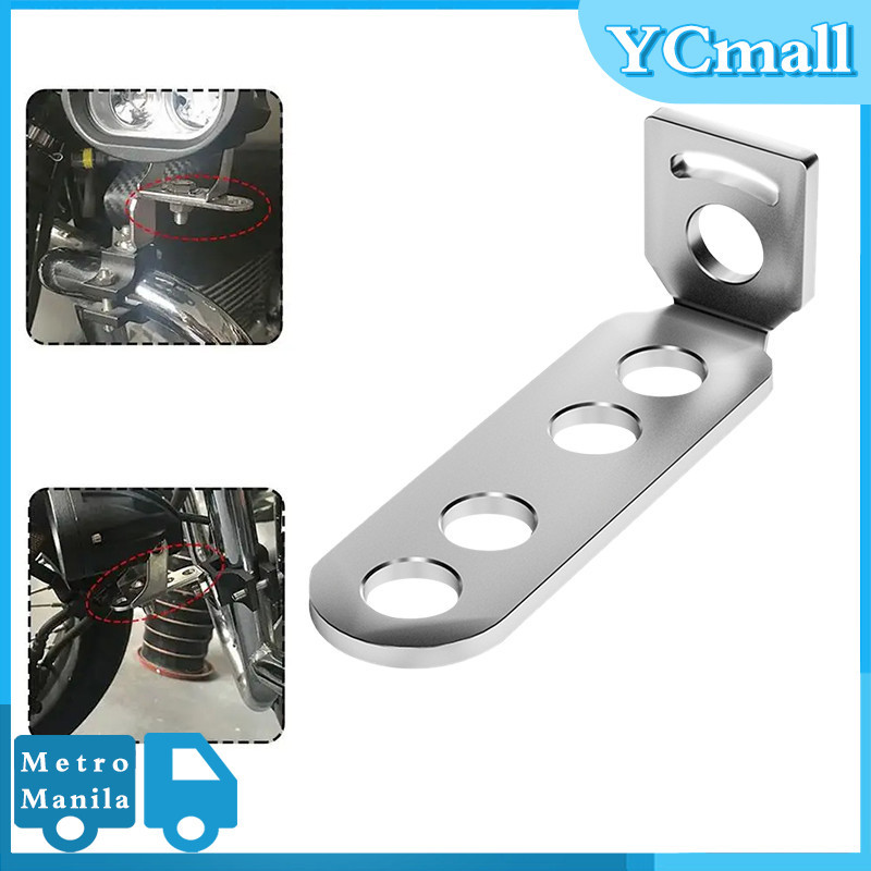 1pair Motorcycle Headlight Rearview Mirror Mounting Bracket Motorcycle ...