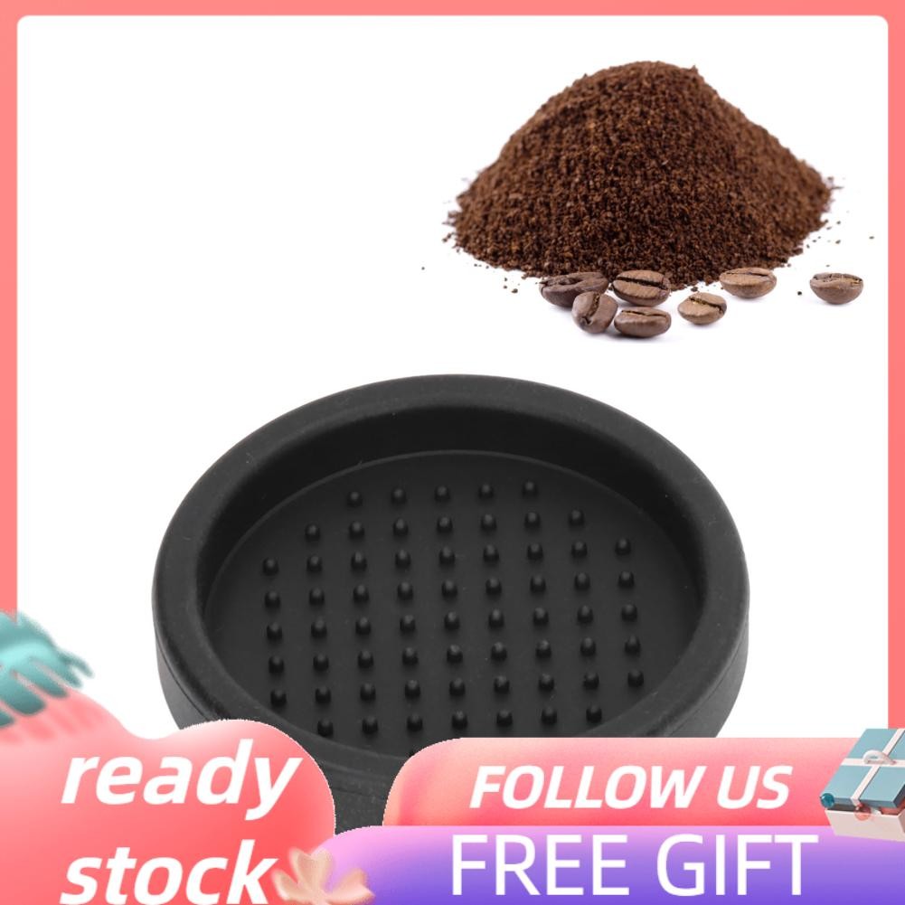 Hanhan1 Round Coffee Tamper Mat Silicone Tampering Pad Anti Slip Powder ...