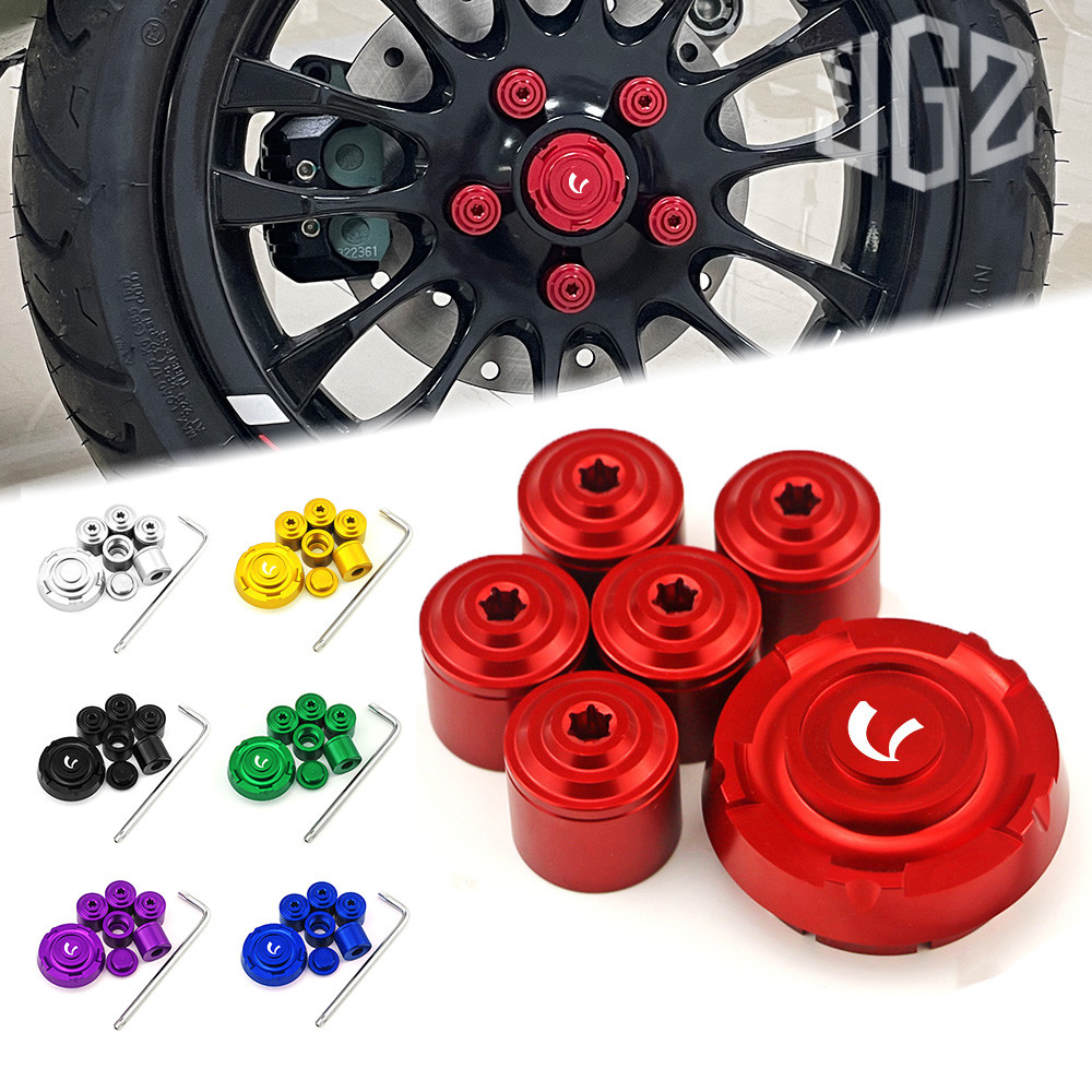 for VESPA Sprint Primavera 150 GTS 300 S125 LX125 Motorcycle CNC Hubcap ...