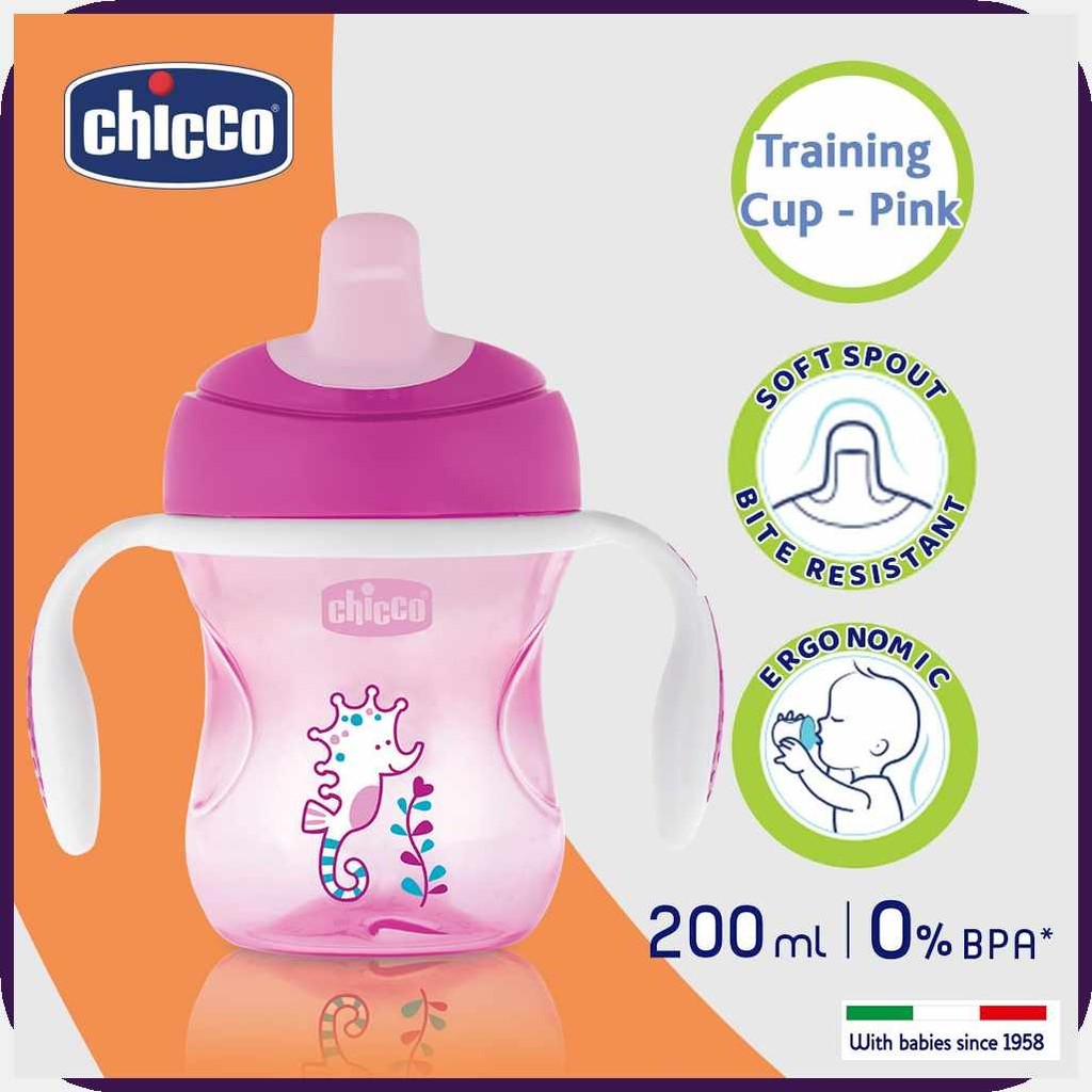 Chicco!JV:Training]t}Cup>vH}6m+Girl>Ta}(Pink) | Shopee Philippines