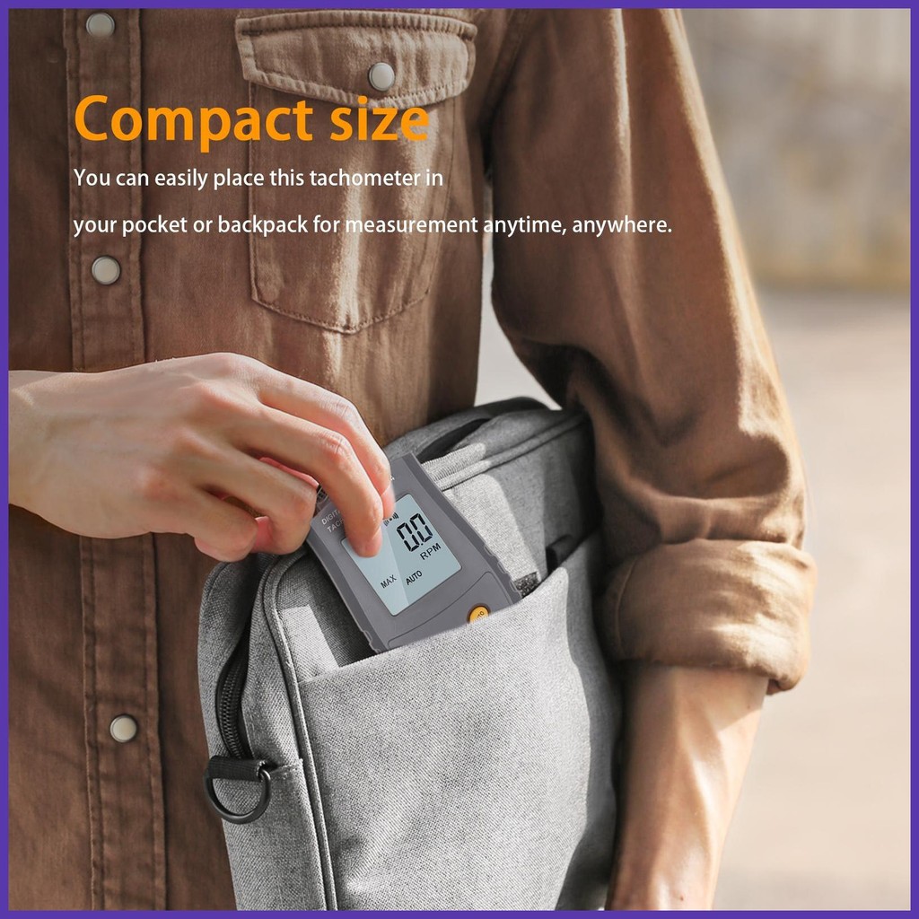 Small Engine Tachometer Digital Tachometer RPM Meter RPM Tachometer LCD ...