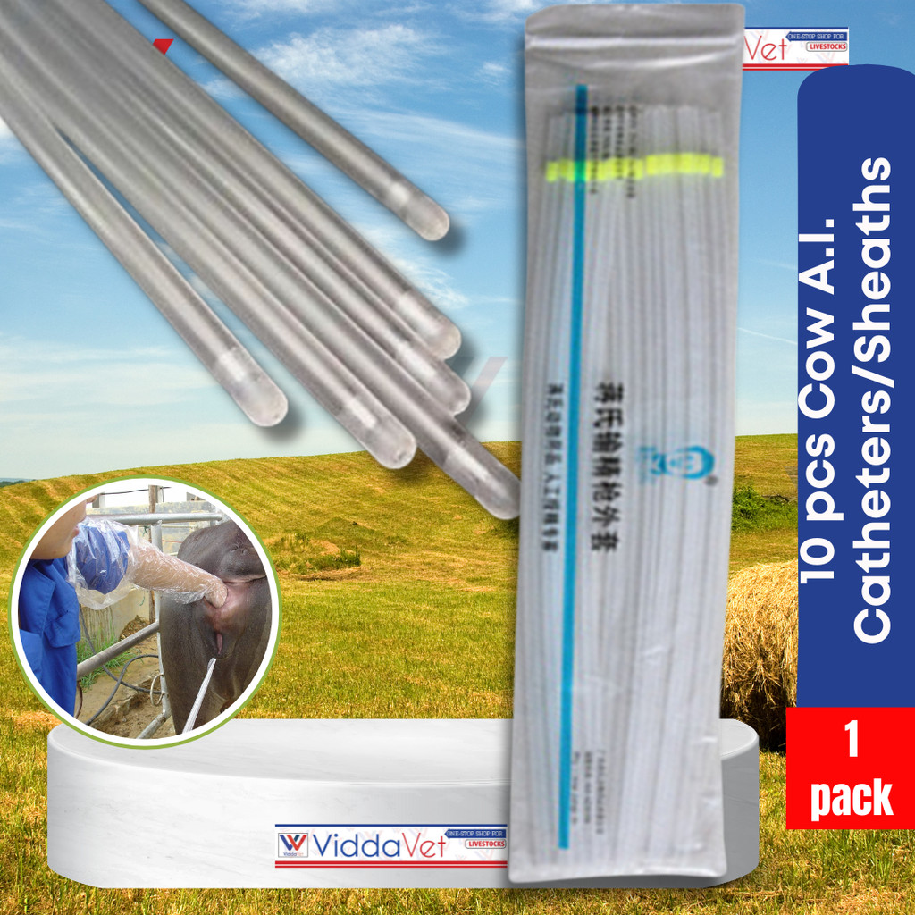 10 Artificial Insemination Rods Disposable Breeding Rod Tube for ...