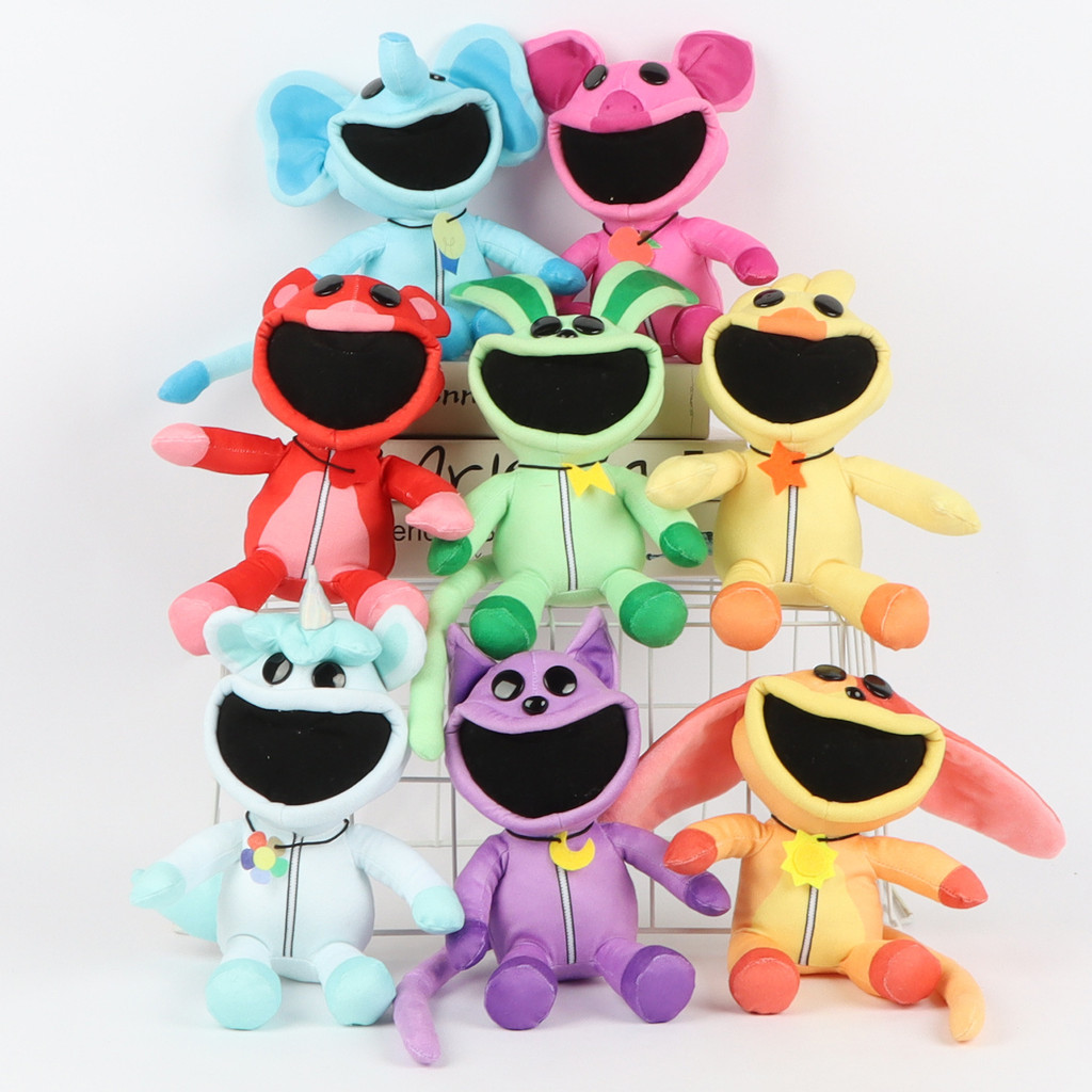 20cm Smiling Critters Plush Toy Smiling Critters Cat Nap Catnat Dogday ...