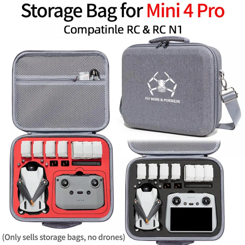 Storage Case For DJI Mini 3/ Mini 3 Pro/Mini 4 Pro Hard Protective Box ...