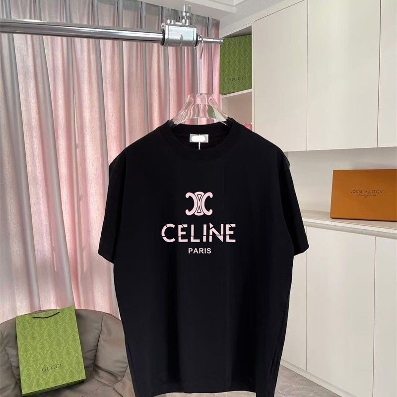 High-quality 25 early spring new short-sleeved celi cotton Arc de ...