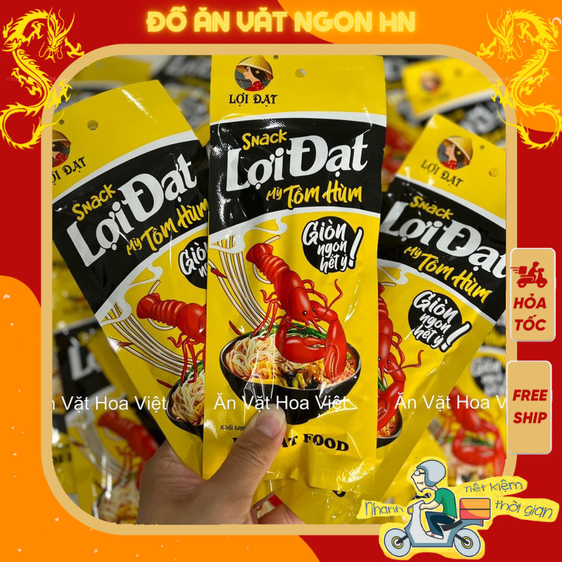 Loi Dat lobster noodle snack spicy sticks school gate snacks delicious ...