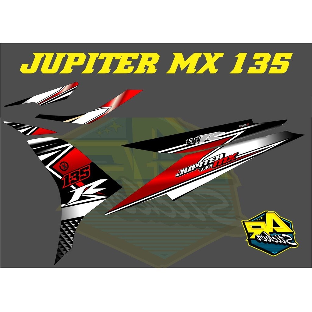 Striping Jupiter Mx 135 Striping Mx New Sticker Jupiter Mx Stripping ...