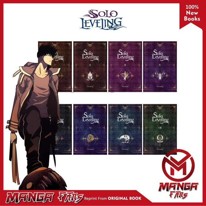 (Novel version) SOLO LEVELING Chugong (8 Book series) (ENG) | Shopee ...