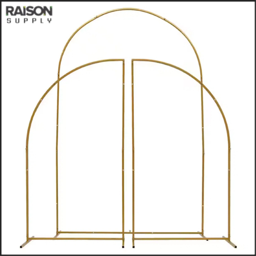 3pcs Wedding Arches Iron Pipe N-shaped Flower Stands Wedding PS ...