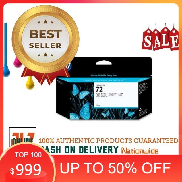 HP 72 130-ml Photo Black DesignJet Ink Cartridge (C9370A) / Computer ...