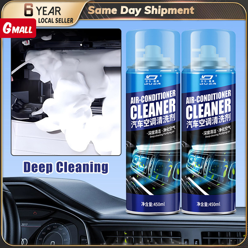 Car Interior Foam Cleaner Wash Free Decontamination Seat Ceiling ...
