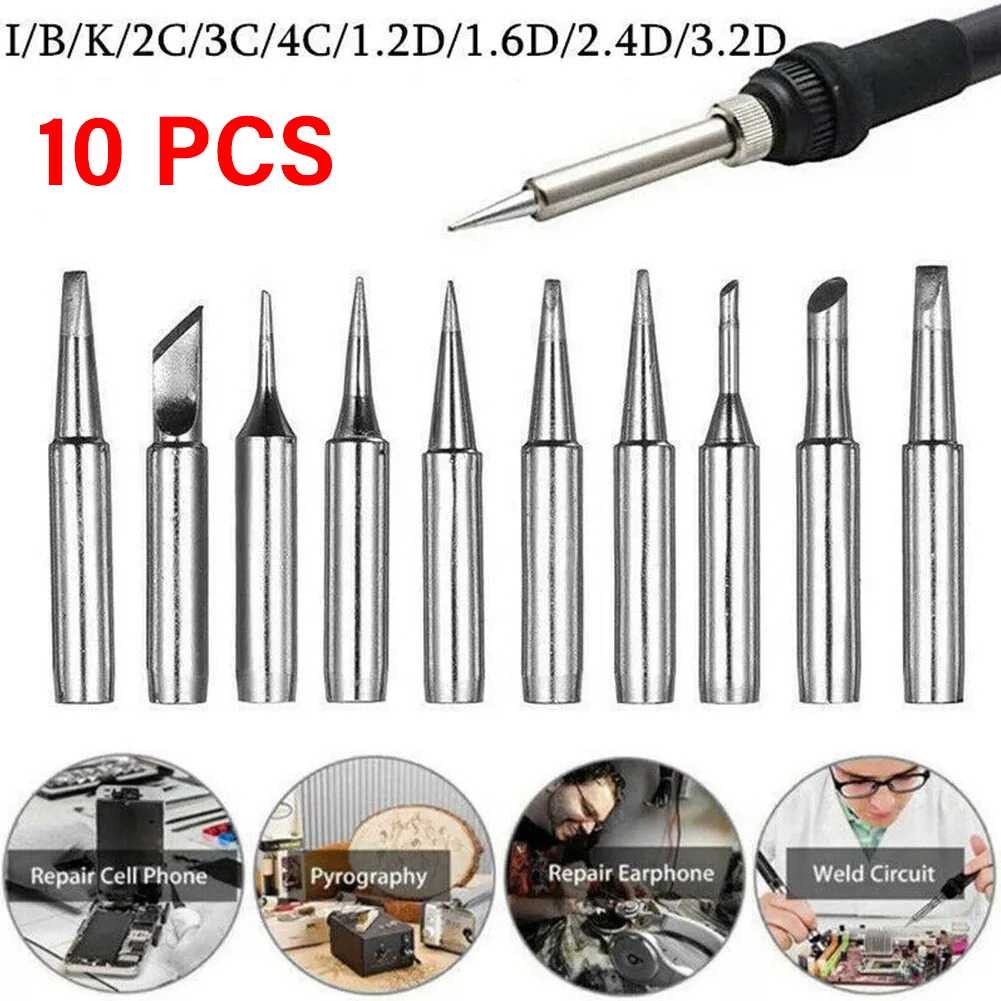 MATA Zliger Soldering Iron Tip Welding Tin Head 900M-T Tip 10 PCS - Z10 ...