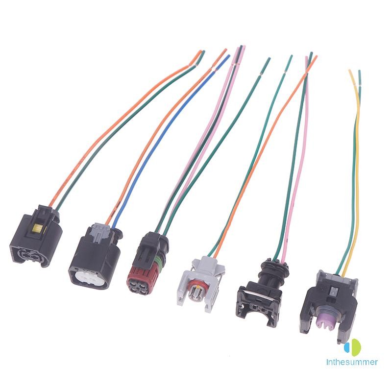 ITHT> Injector Plug For Denso Delphi Cable Kit Common Rail Injector ...