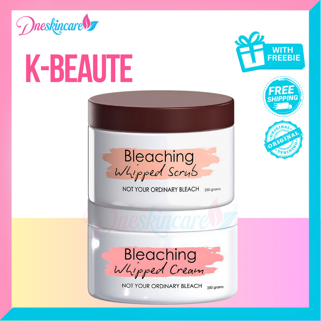 Original K-Beauté Bleaching Whipped Scrub and K Beaute Bleaching Cream ...