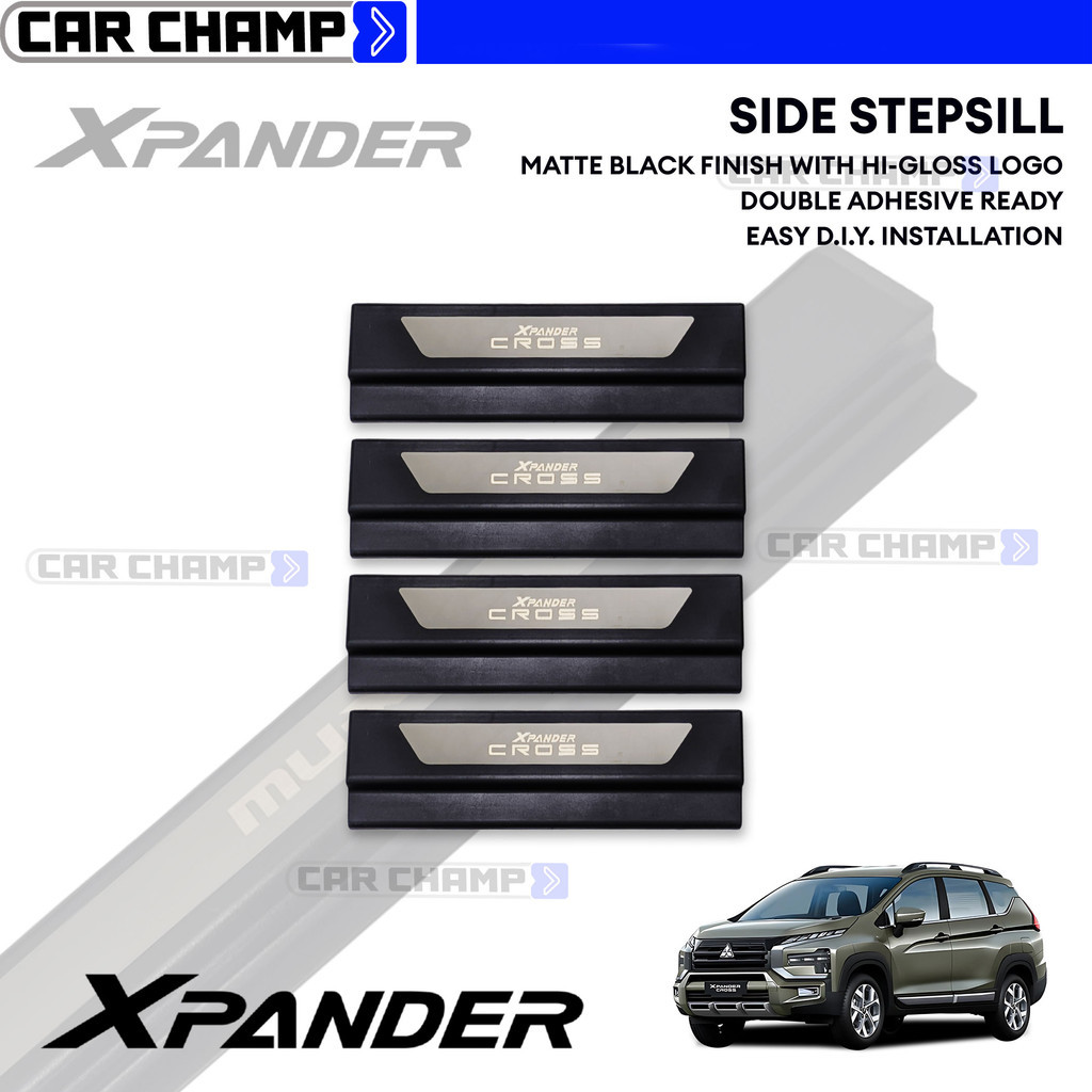 Mitsubishi Xpander Cross 2020 to 2025 OEM Side Stepsill Door Step Sill ...