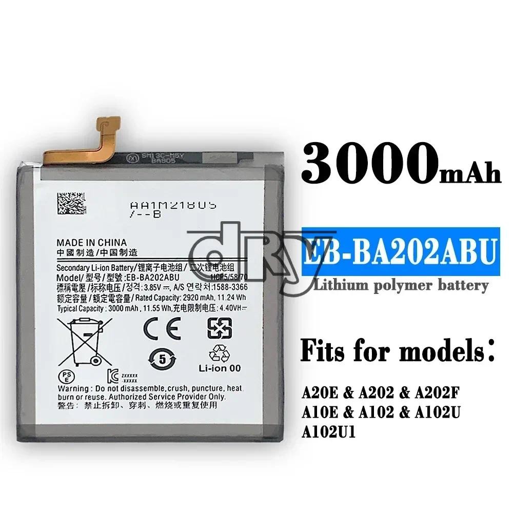 EB-BA202ABU Battery Samsung Galaxy 2019 A20E A20 A202F SM-A202F/DS SM ...