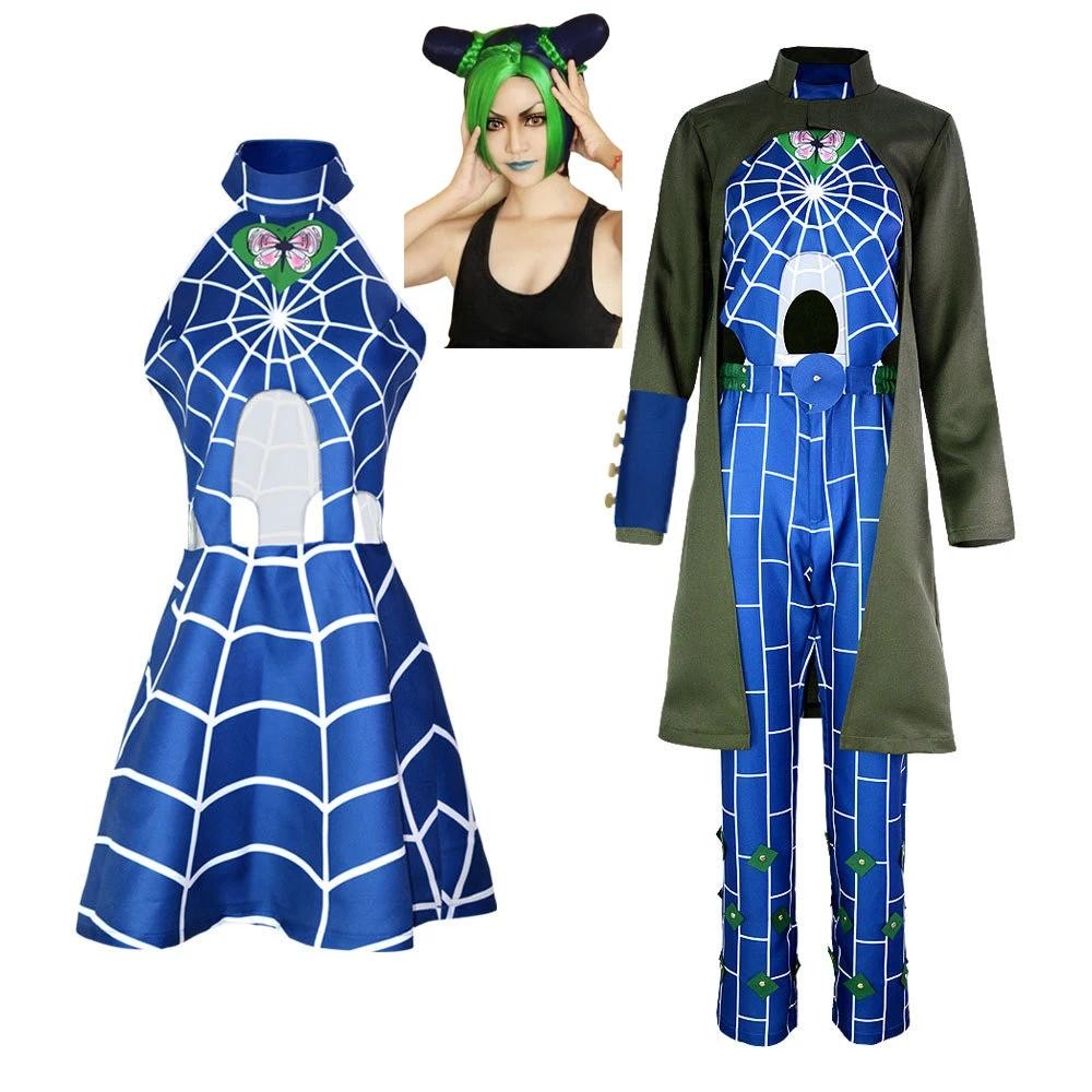 Anime JOJO JoJo's Bizarre Adventure Cosplay Jolyne Cujoh Cosplay ...
