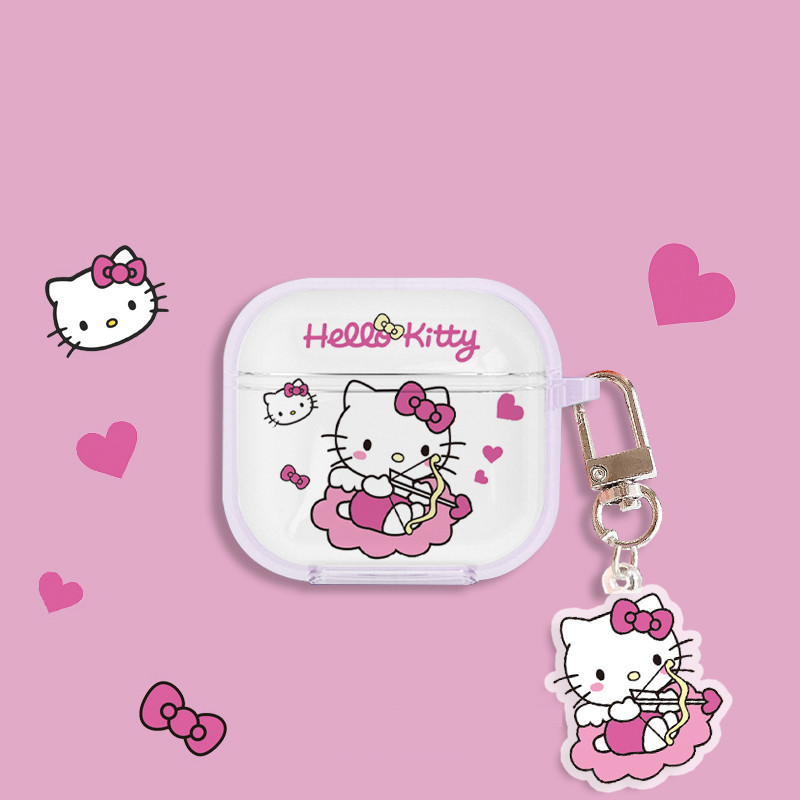 Hello Kitty Pro 4 TWS Bluetooth Earphones With Free Cute Case with ...
