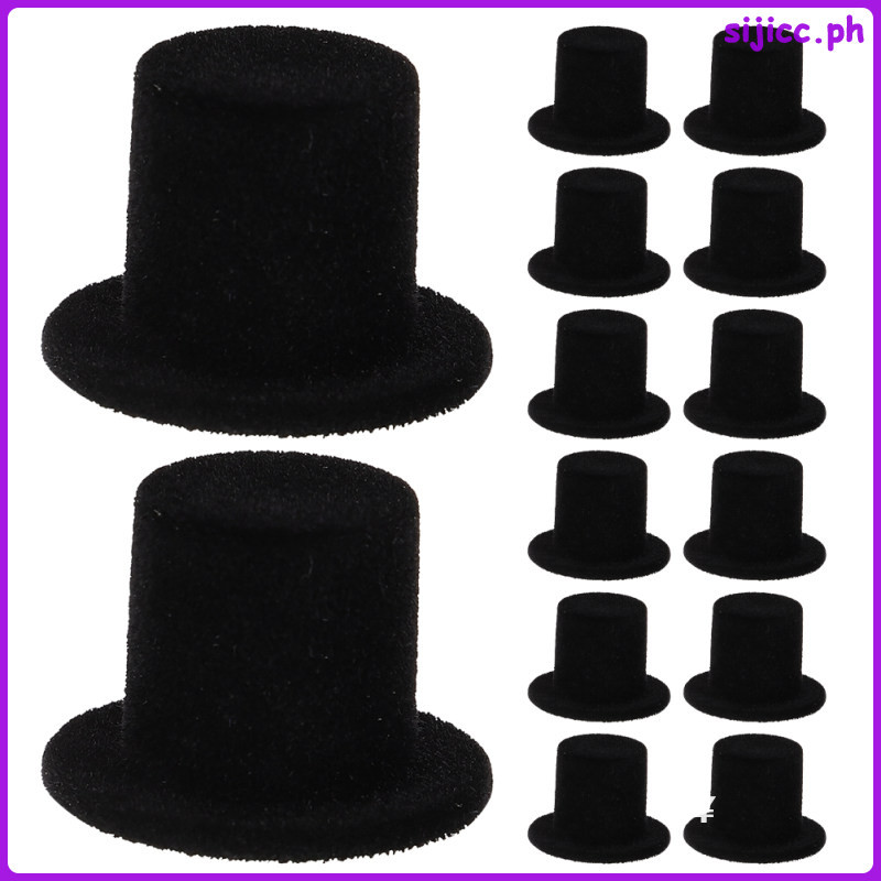 15 Pcs Mini Party Hats Clown Small Stuffed Animals Doll Crown Top Tiny ...