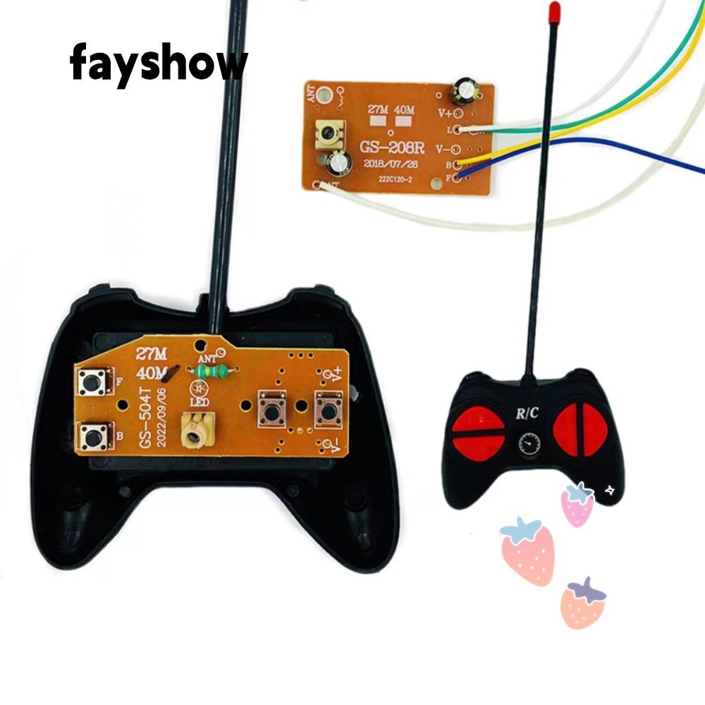 FAYSHOW2 RC Remote Control, With Antenna Set 40MHz Receiver Board ...