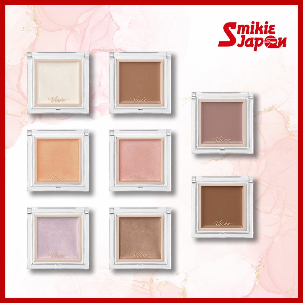 KOSE VISEE The Contour Color Cream 2.5g BE301/BE302/BR354/BR355/BR356/PK801/PU101/WT001 ...