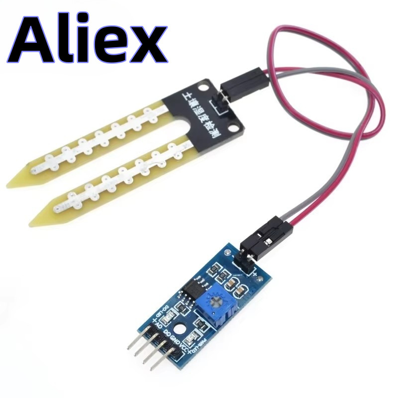 LM393 Soil Moisture Hygrometer Detection Humidity Sensor Module Development Board DIY Robot ...