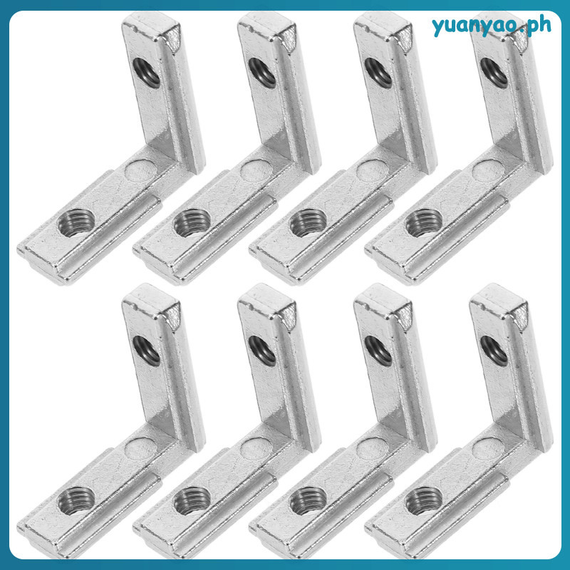 20 Sets Drywall Screws Extrusion Fasteners Aluminum Corner Fittings ...