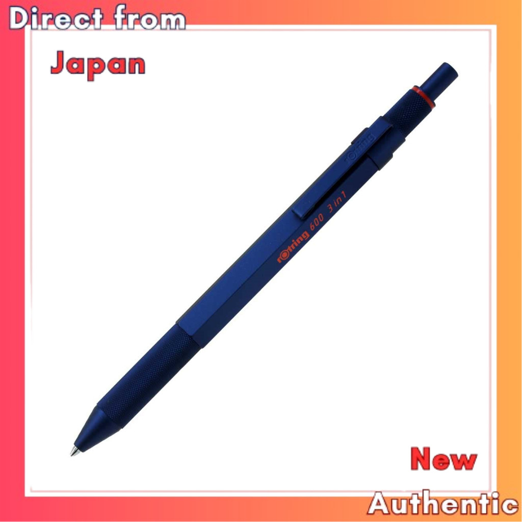 rOtring Multifunctional Pen 600 Iron Blue 3in1 Ballpoint Pen 2 Colors ...