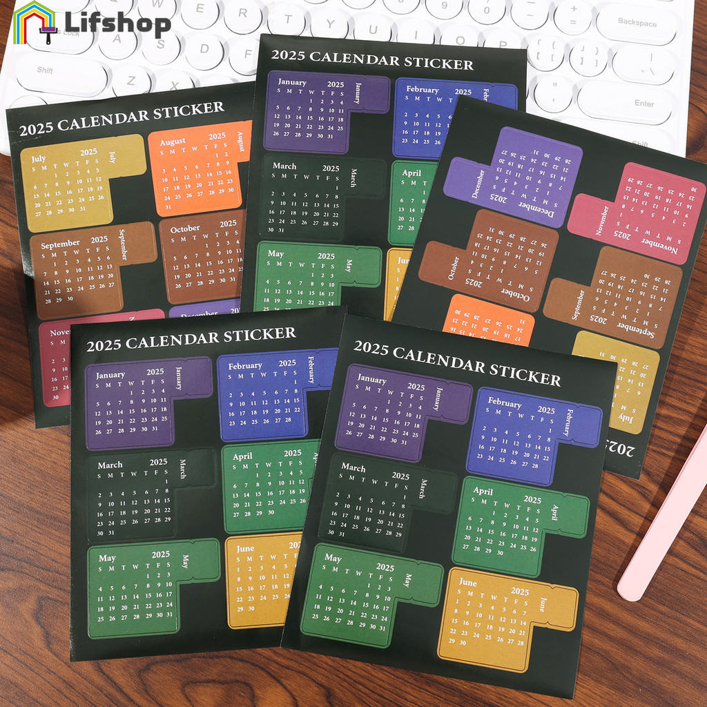 School Office Stationery Supplies - Monthly Planner Scrapbook Label ...