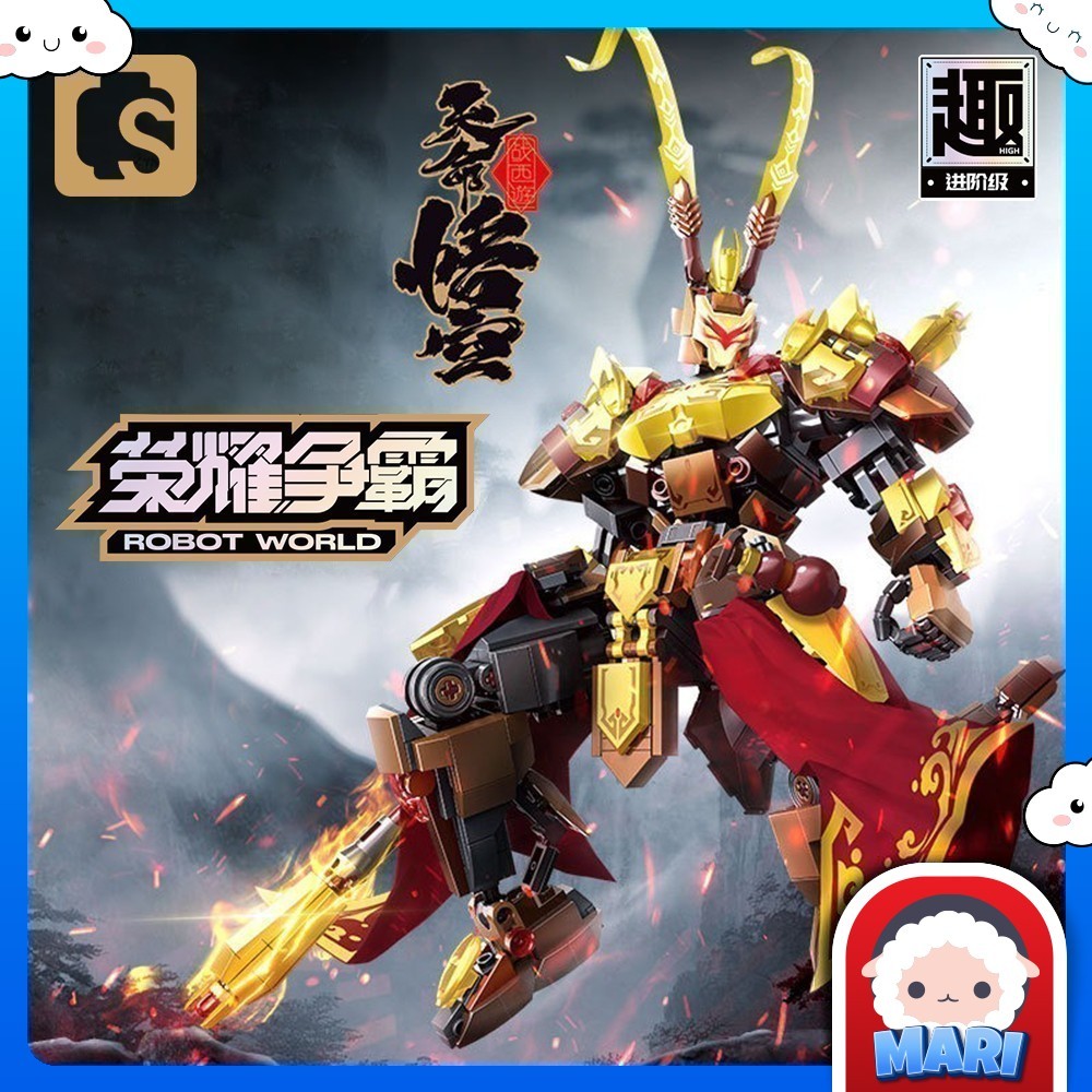 Sembo Block Robot World Destiny Wukong Series Building Bricks Toy ...