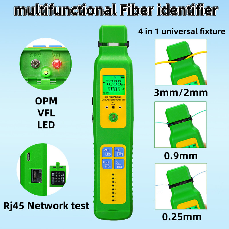AUA-C507/C505/507/505 Multifunctional Optical Fiber Identifier(Built in ...