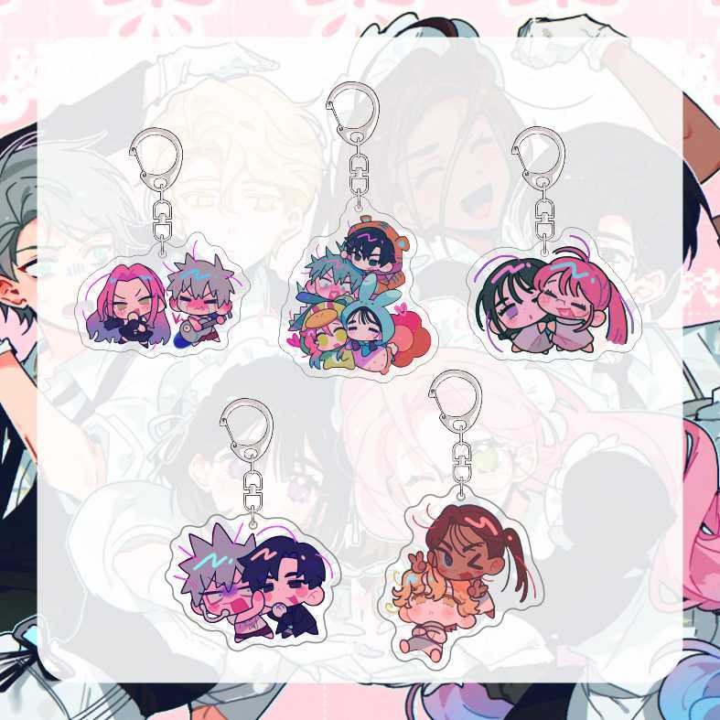 New Alien Stage Key Chain Q Version Anime Animation Student Schoolbag ...