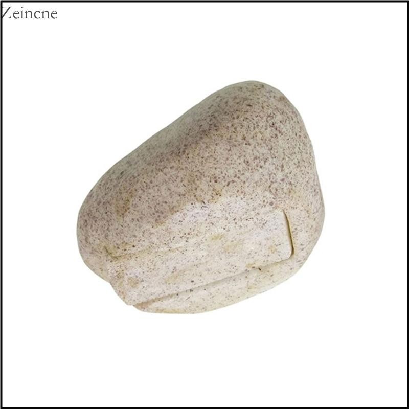 Zein Garden Key Box Rock Hide In Stone Security Safe Storage Box Outdoor Safe Secret Stash Box ...