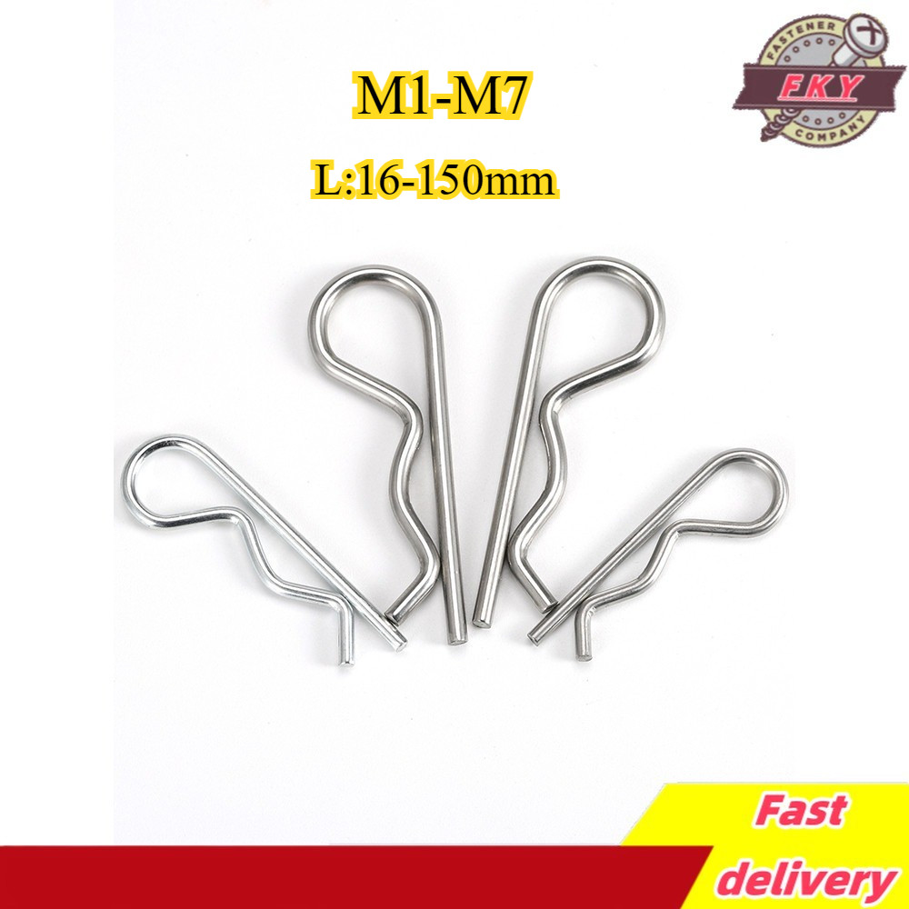 M1.0/M1.2/M2/M3/M4/M5/M6/M7 Galvanizing R-Type Pin B-Type Elastic ...